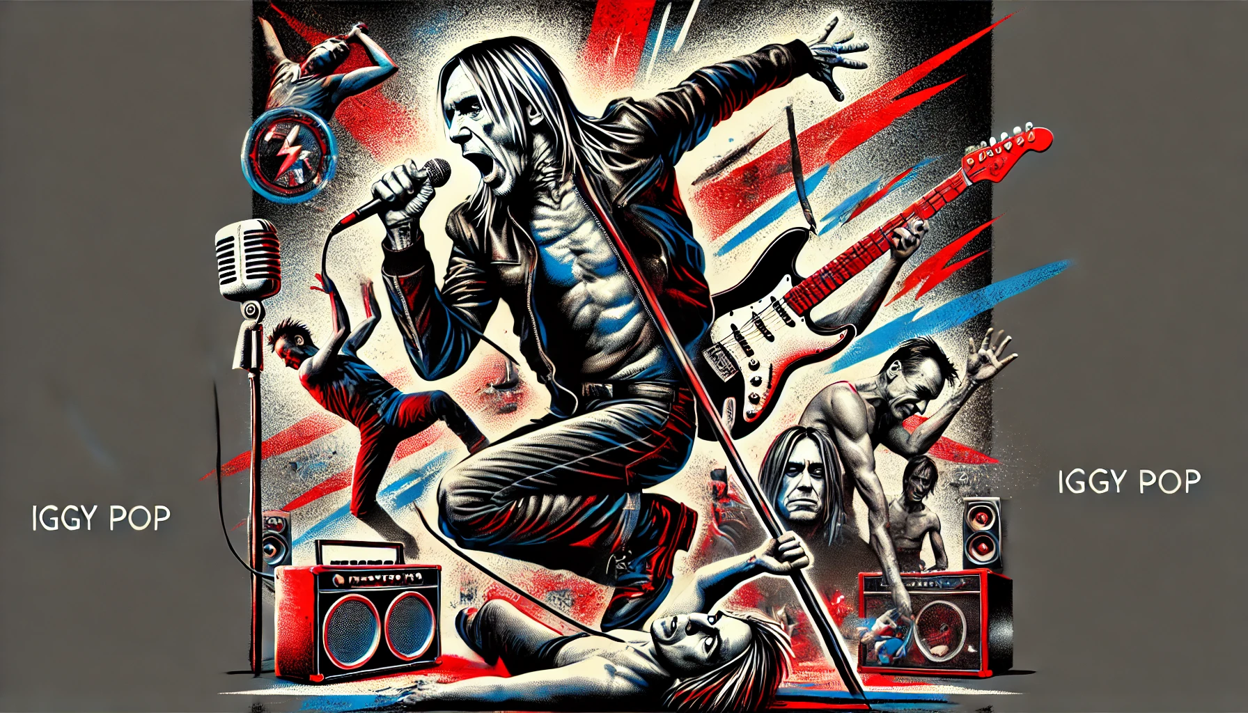 Iggy Pop: The Godfather of Punk and His Wild Stage Antics