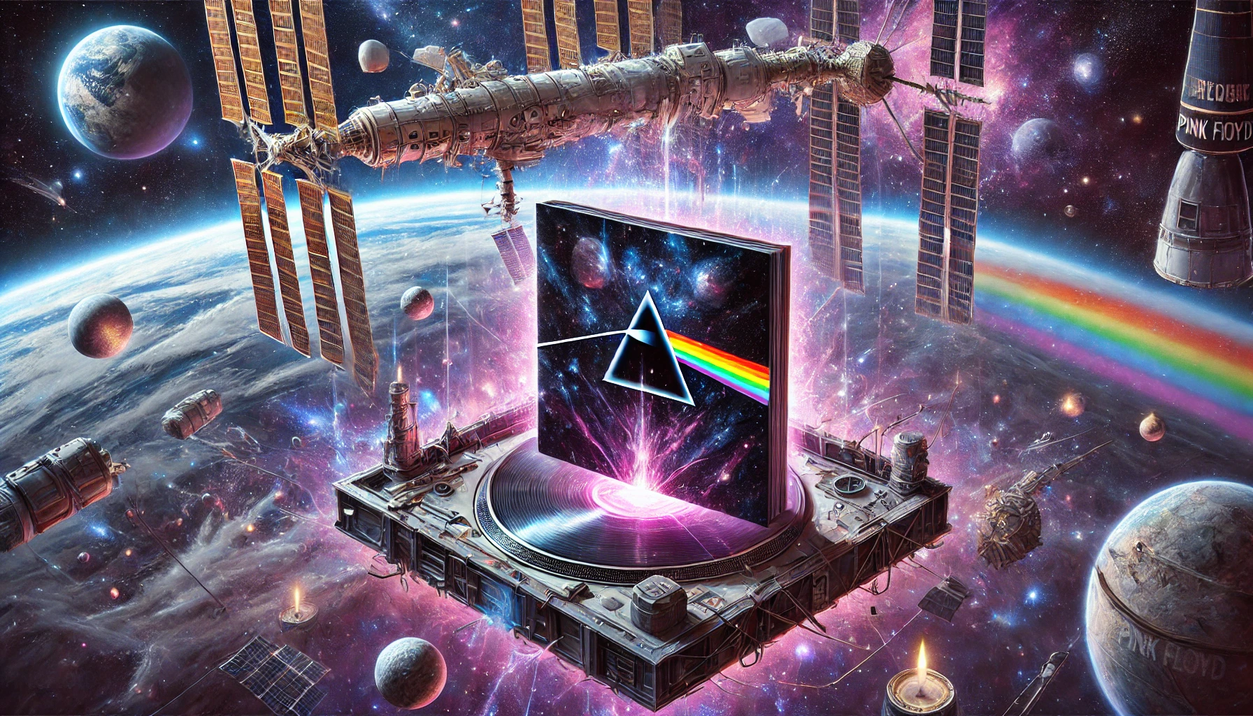 Pink Floyd’s Live Album Played in Space: A Musical First