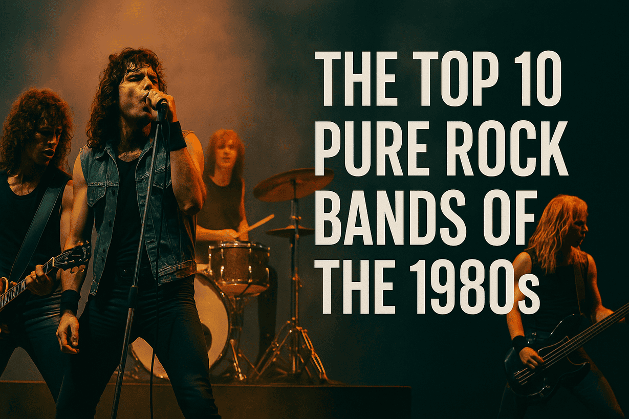 Top 10 Real Rock Bands of the 1980s That Truly Shredded